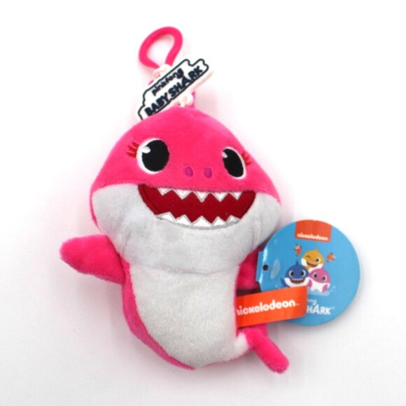 Nickelodeon | Toys | Pinkfong Baby Shark Family Clip On Plush Coin ...